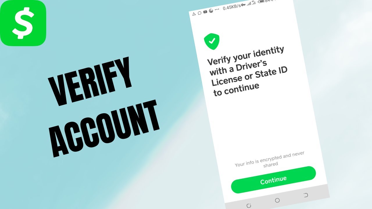 How to Verify Cash App Account - YouTube