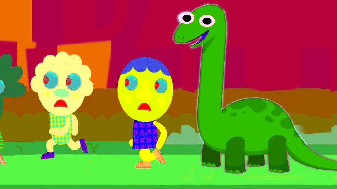 Dinosaur Brontosaurus!!! Run | Noodle & Pals | Sparta pitch Effects ...