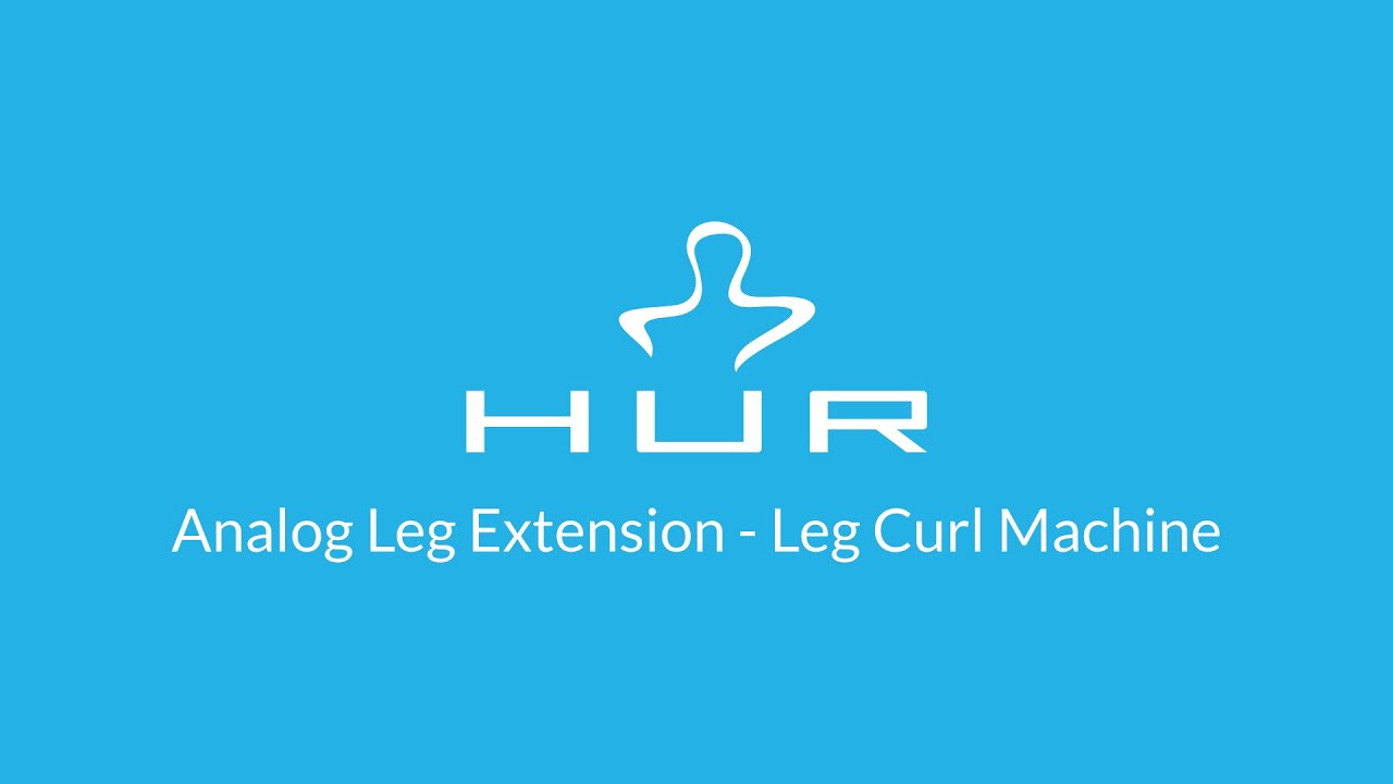 HUR Analog Leg Extension / Leg Curl Machine - YouTube
