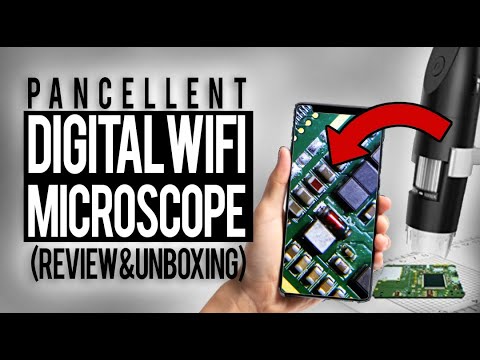 Pancellent Wifi Digital Microscope Review & Unboxing (IOS, Android, PC ...