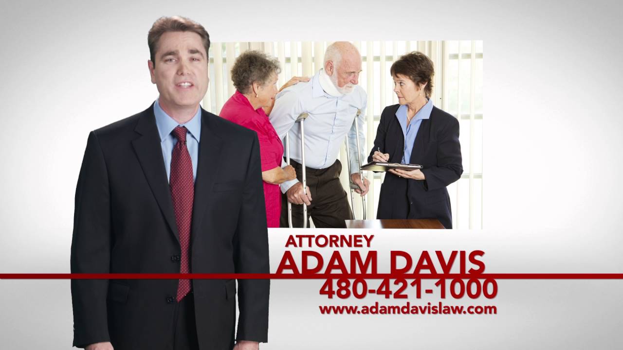 Adam Davis Phoenix Auto Accident Attorney 30 Second Advertisement - YouTube
