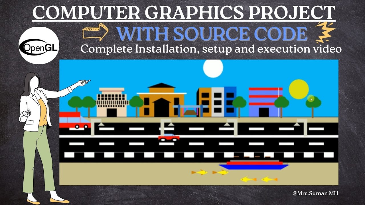 City | OpenGL Project | Computer Graphics Project | With Source Code ...