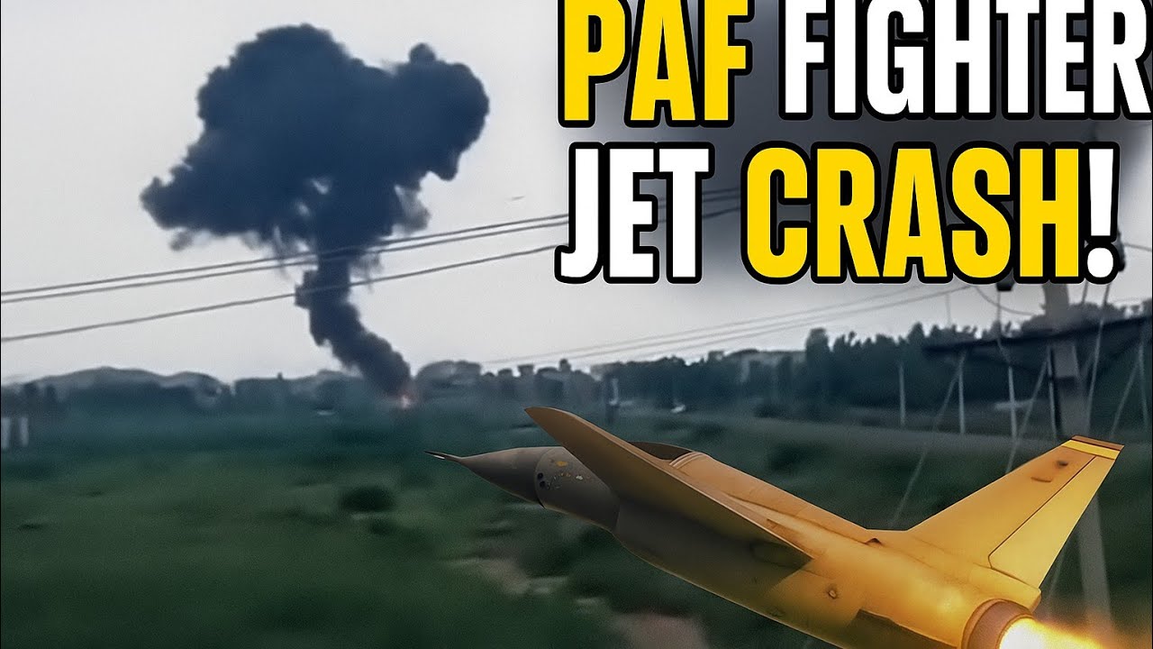 Pakistan Air Force Fighter Jet Crash | Exclusive Jet Footage - YouTube