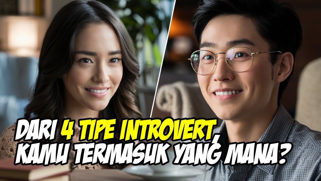 🔴 DARI 4 TIPE INTROVERT, KAMU TERMASUK YANG MANA? Ciri Introvert - YouTube