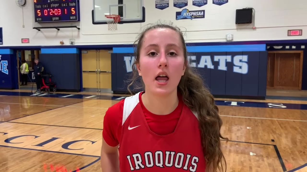 Iroquois' Molly Mescall talks about her team's overtime win vs Depew ...