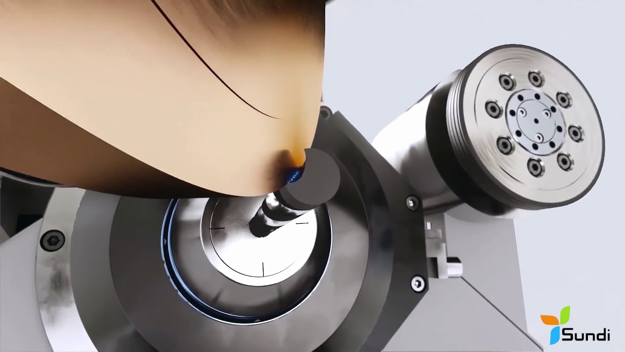 machine the pcd drills - YouTube