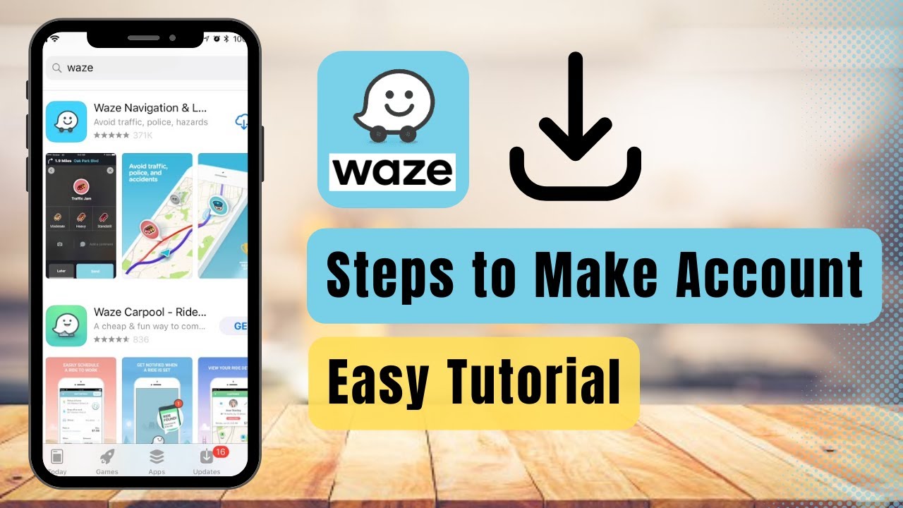 How to Set Up Waze App | Create Account and Login - YouTube