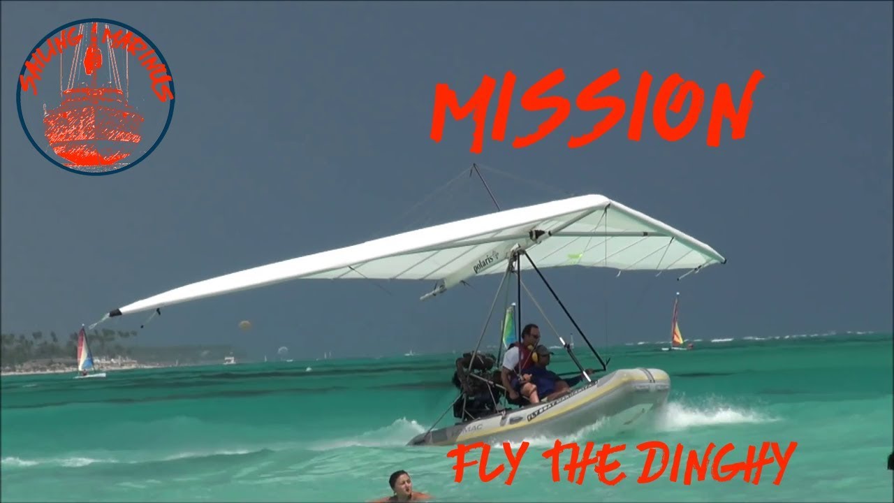 Sailing Marinus and the flying dinghy - YouTube