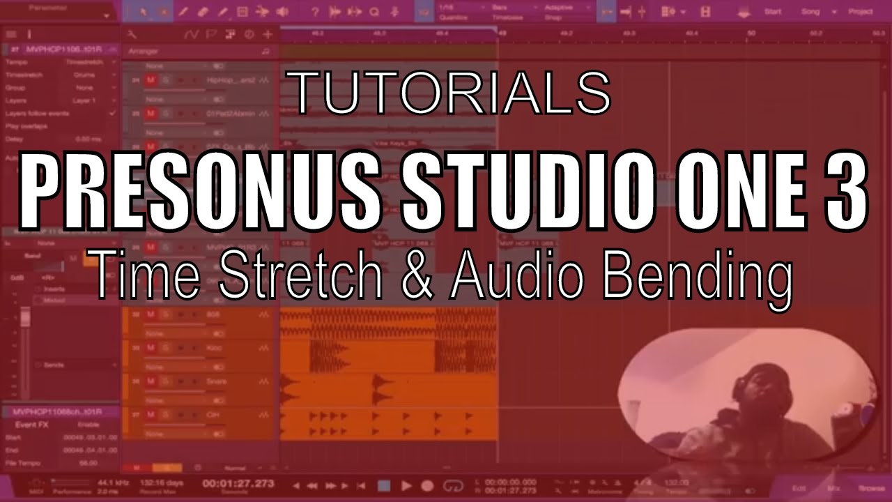 How to Time stretch & Audio bend your music-Studio One - YouTube