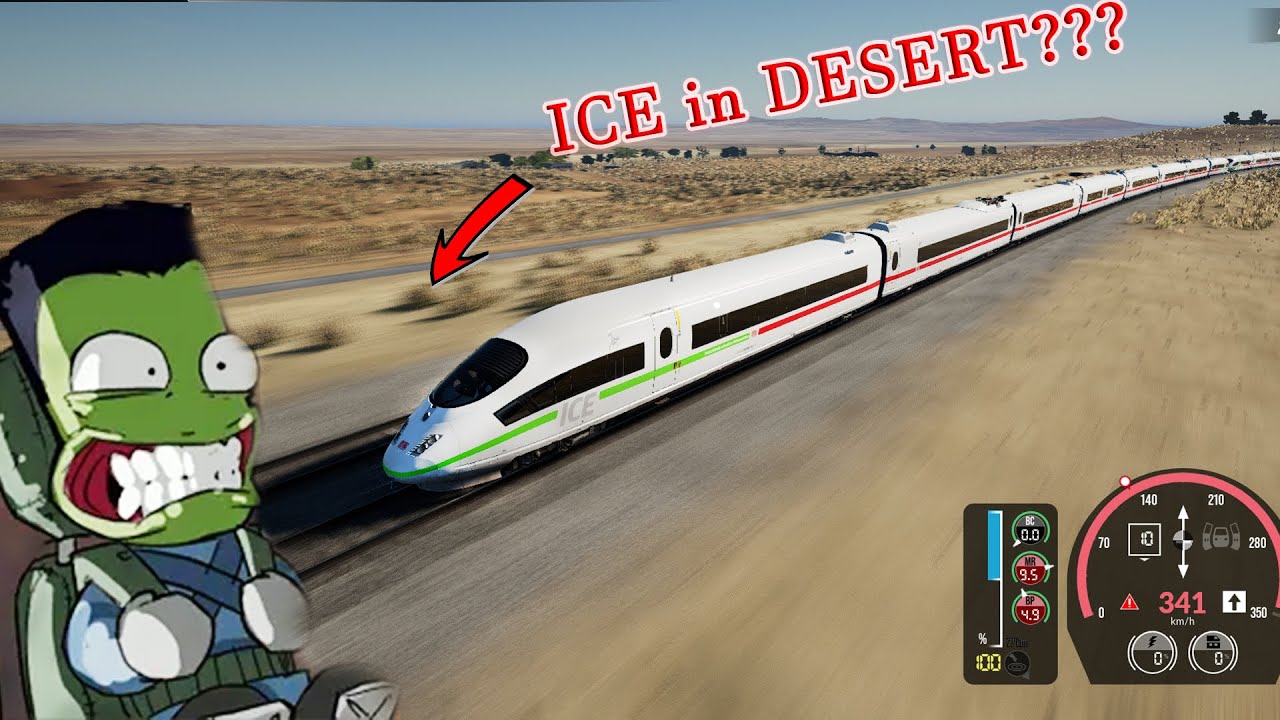 Driving High Speed GERMAN Bullet train in AMERICA... - YouTube