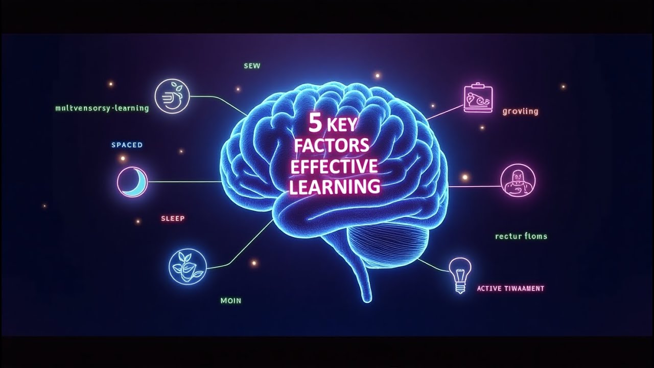 5 Key Factors For Effective Learning - YouTube