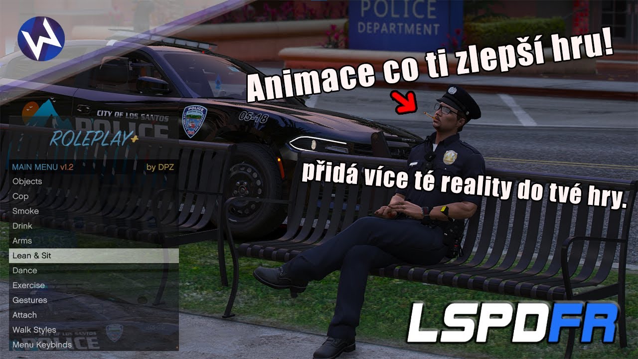 Jak si do LSPDFR přidat roleplay 🏃‍♀️ | Roleplay+ Animation Menu | GTA ...