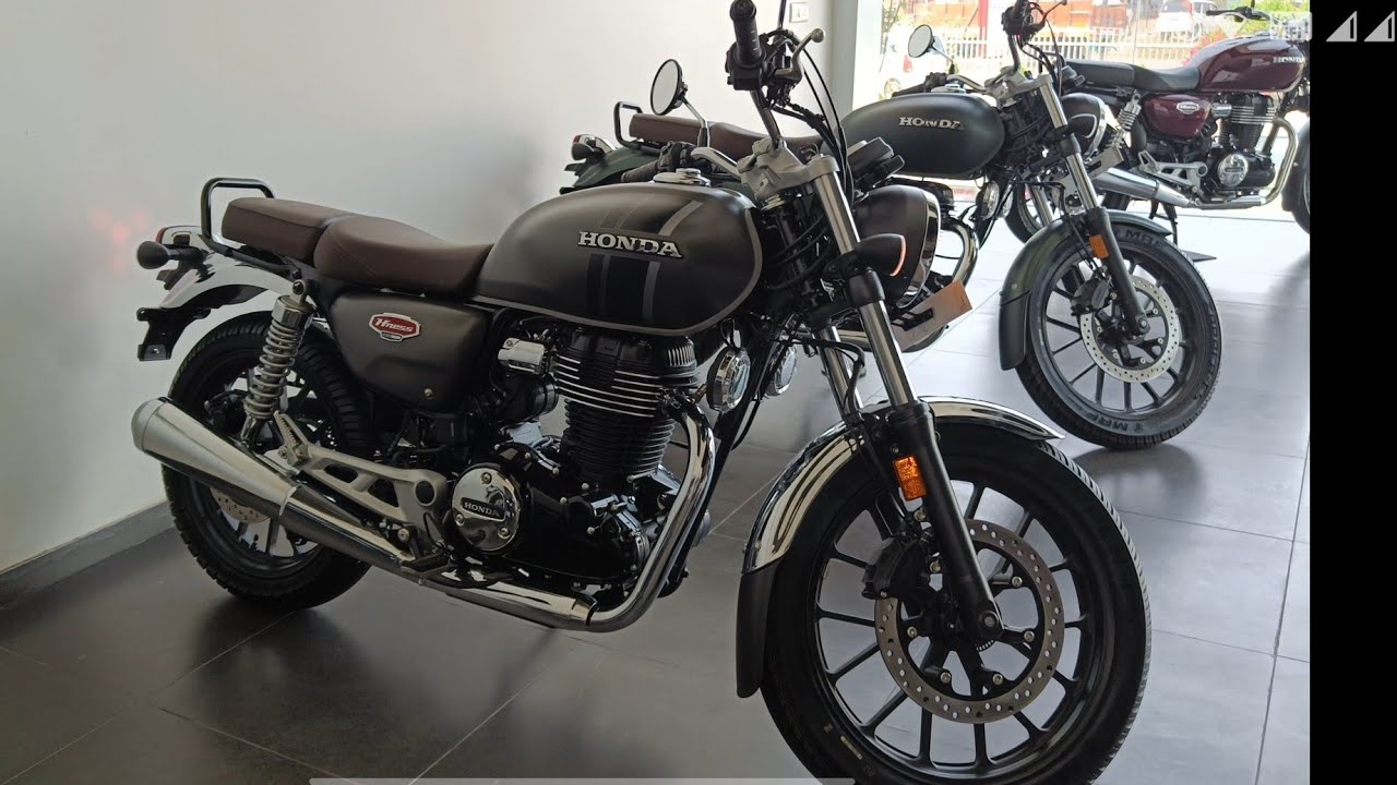 Honda Hiness CB350 DLX Pro Chrome Specifications and Review 🔥 - YouTube
