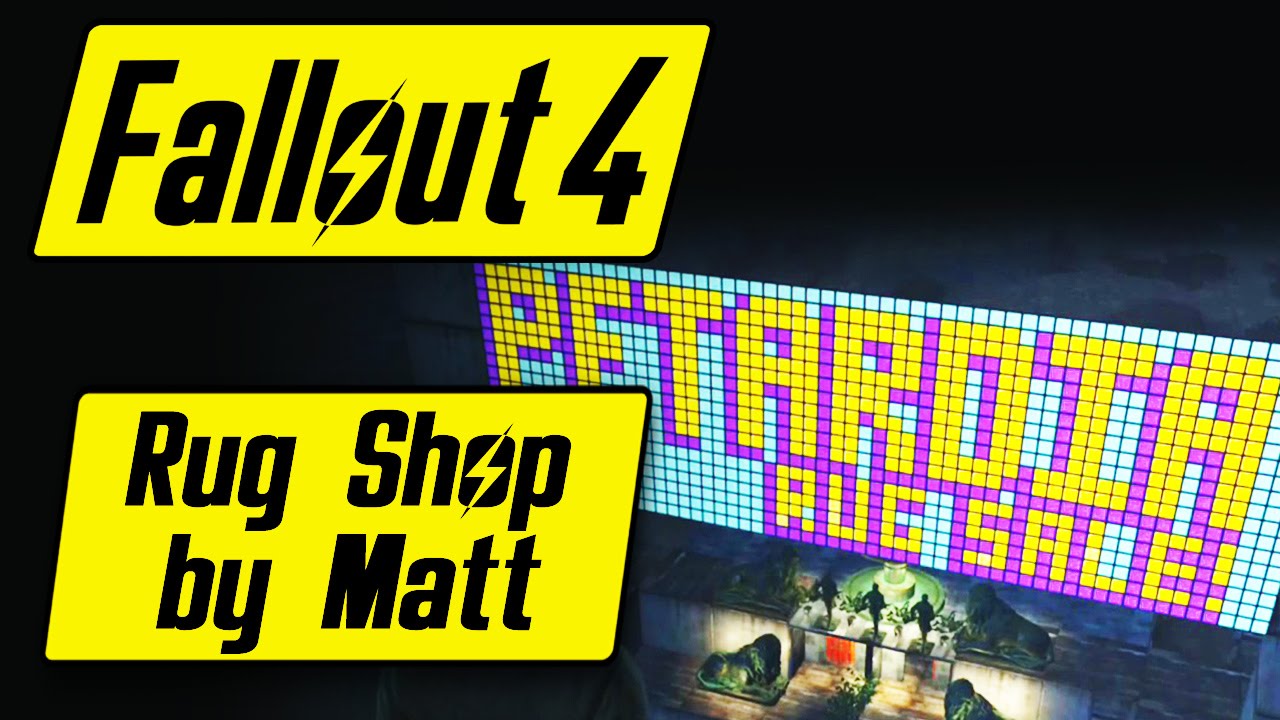 Fallout 4 Fanmade Base - Petardian Rug Shop by Matt + Inspirational ...