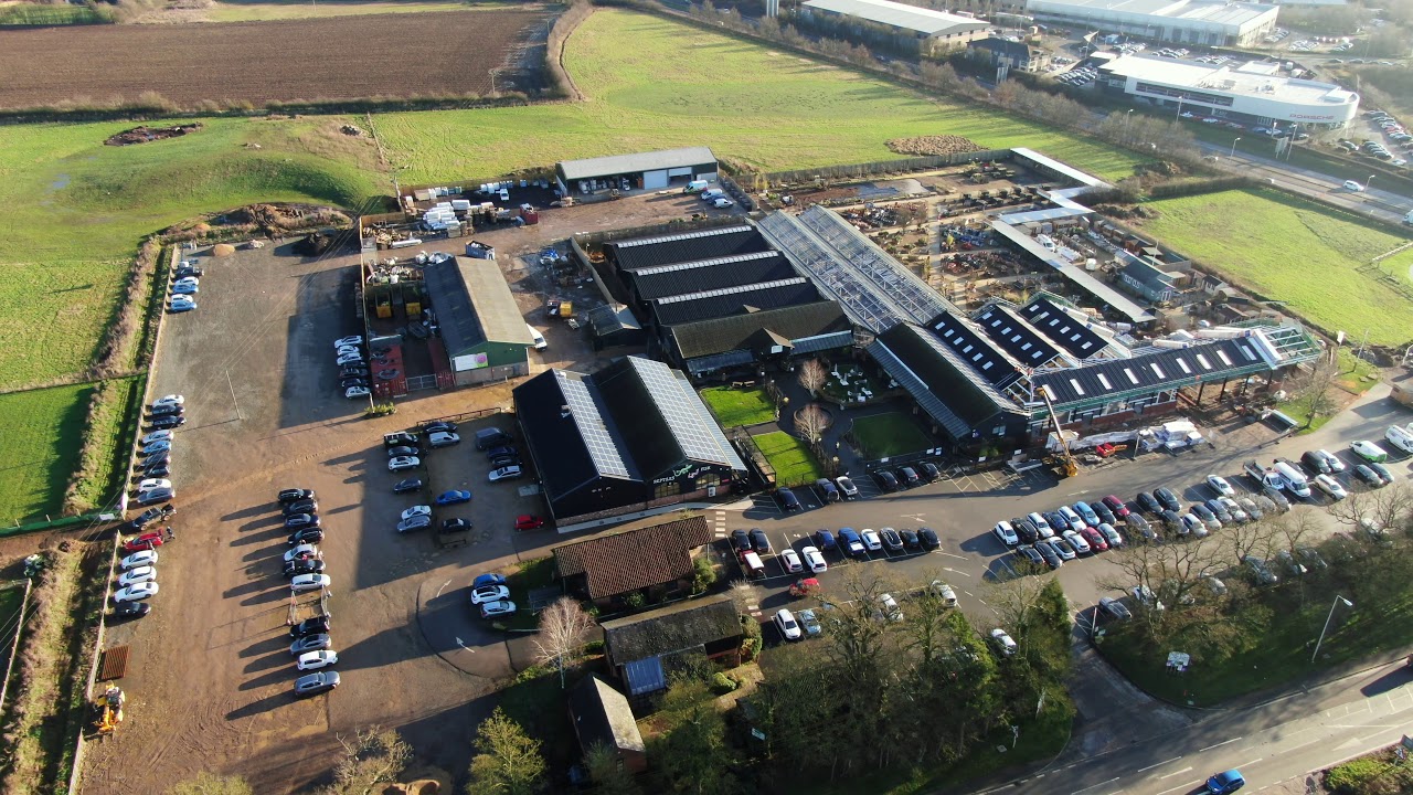 Bell Plantation Garden Centre Aerial View Jan 2020 - YouTube