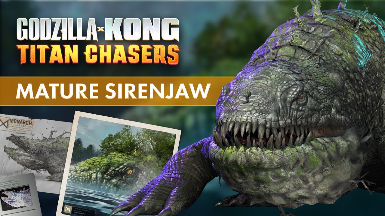 The LARGEST Sirenjaw | Godzilla x Kong: Titan Chasers - YouTube