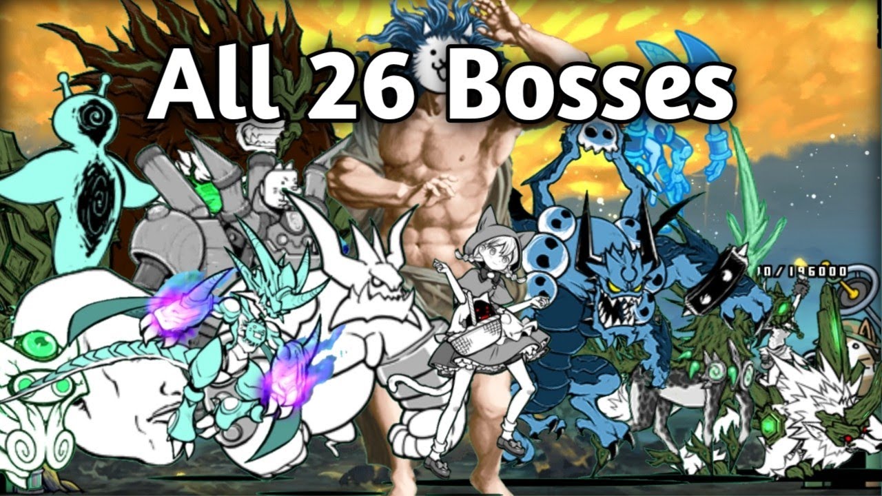 All 26 Bosses and Their Stats ( Story and Legend ) - YouTube
