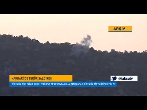 Hakkari'de terör saldırısı: 8 şehit