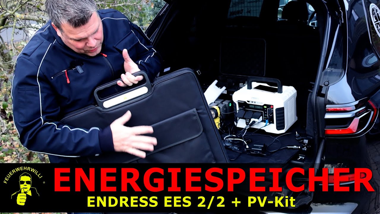 Energiespeicher von Endress EES 2/2 mit PV-Kit - YouTube