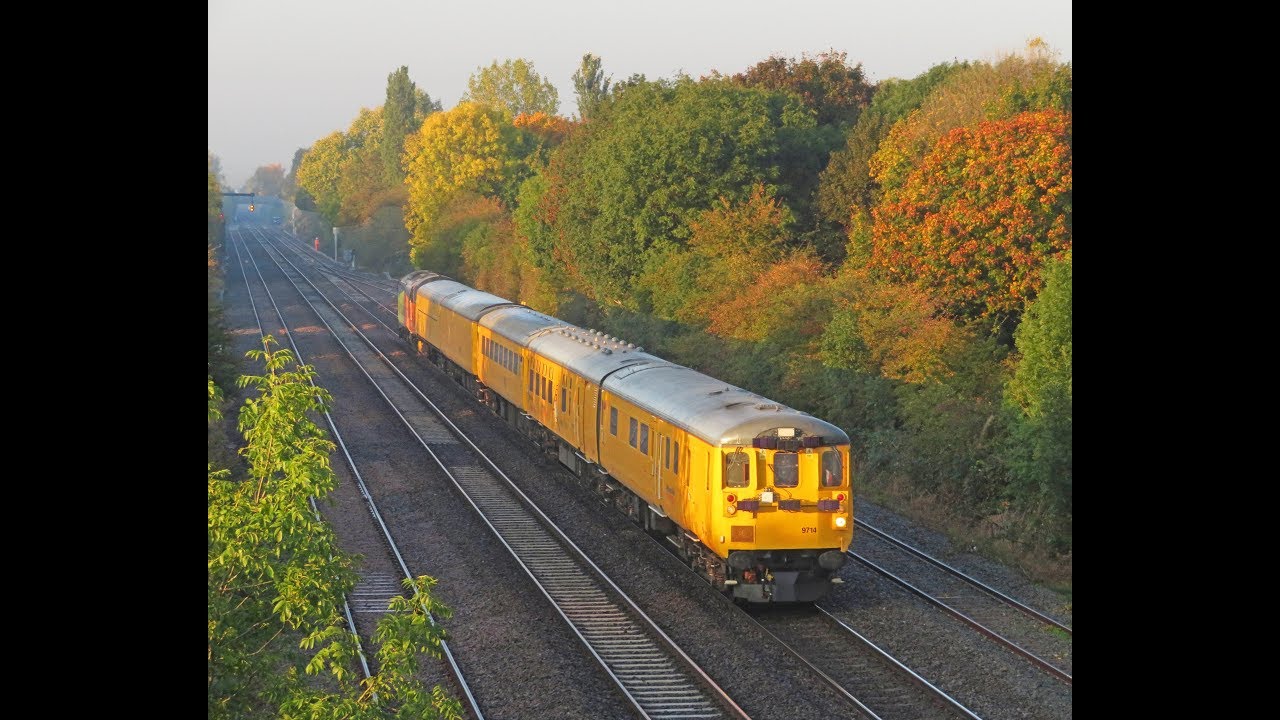 Colas Rail Freight 37521 - 3Q23 Network Rail Test, Sinfin (Derby) 10/10 ...
