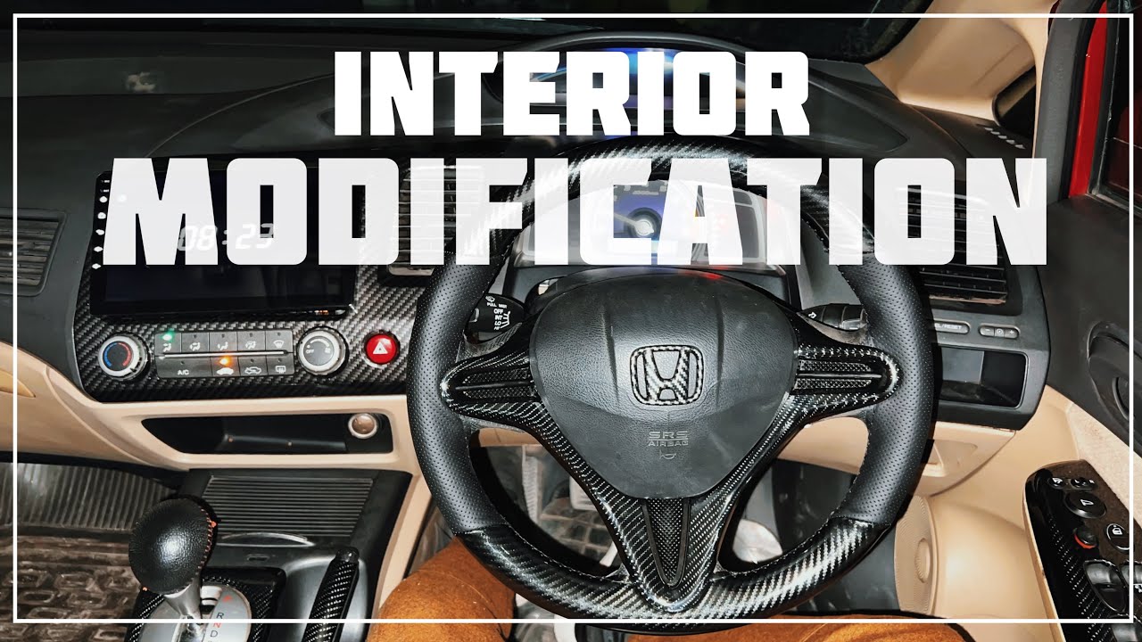 CIVIC REBORN INTERIOR MODIFICATION! 😍 ft MEAN MOTORSPORTS. - YouTube