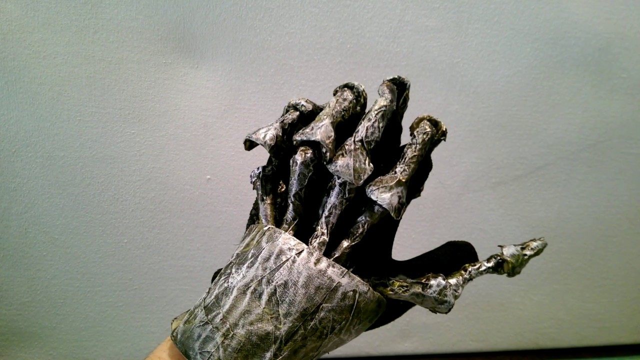 DIY Skeleton Hand - YouTube