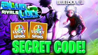 Blue Lock Rivals Secret Don Lorenzo Lucky Spins Codes 2025 Roblox ...