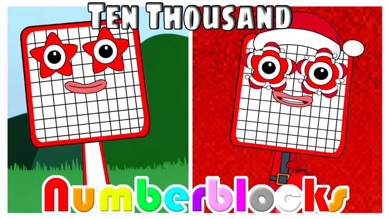 New Sprunki OC_ Ten Thousand from Numberblocks ( All Phase ) - YouTube