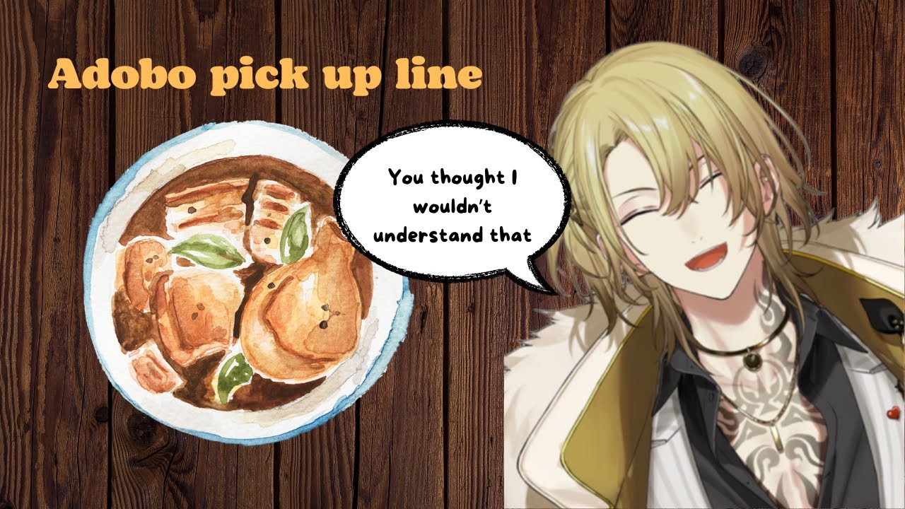 Adobo pick up line failed - YouTube