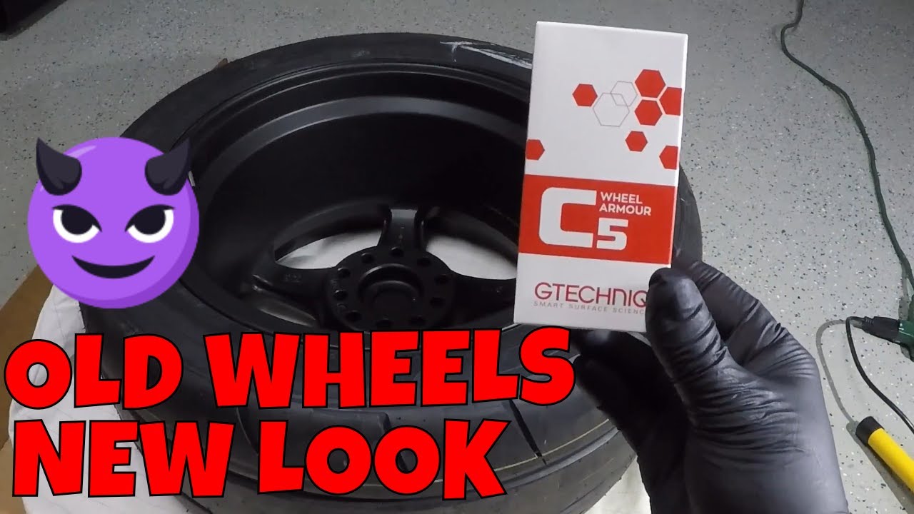 HOW TO Apply GTECHNIQ C5 Wheel Armour Ceramic Coating - YouTube