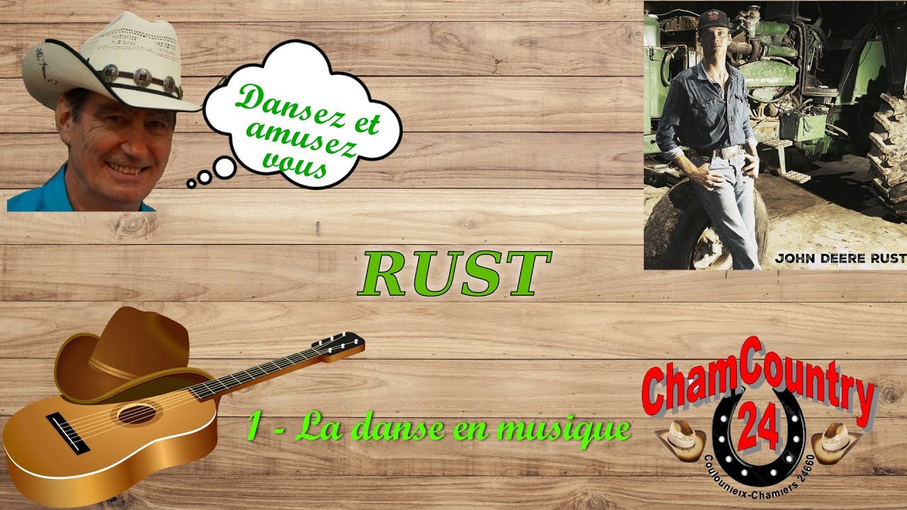 Rust - Line dance country ( Démo & Teach Fr) - YouTube