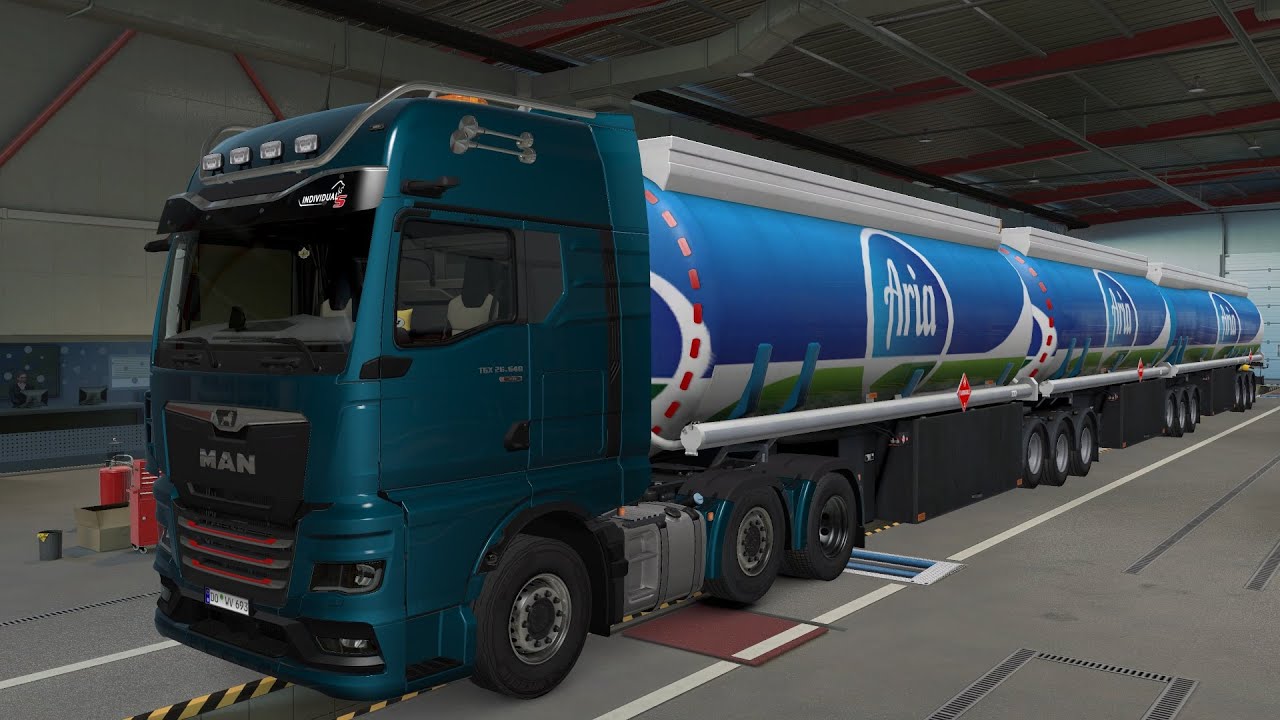 ETS2 1.48 Road_train MOD Download - YouTube