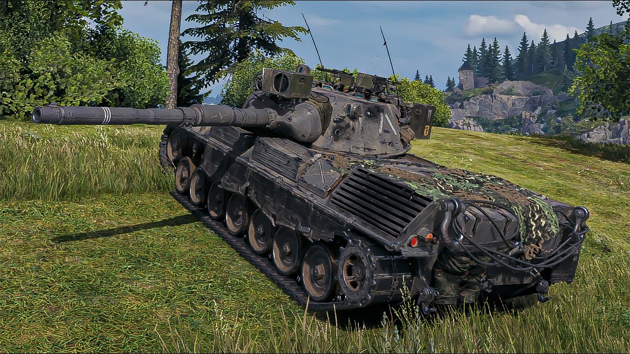 Leopard 1 - World of Tanks UZ Gaming - YouTube
