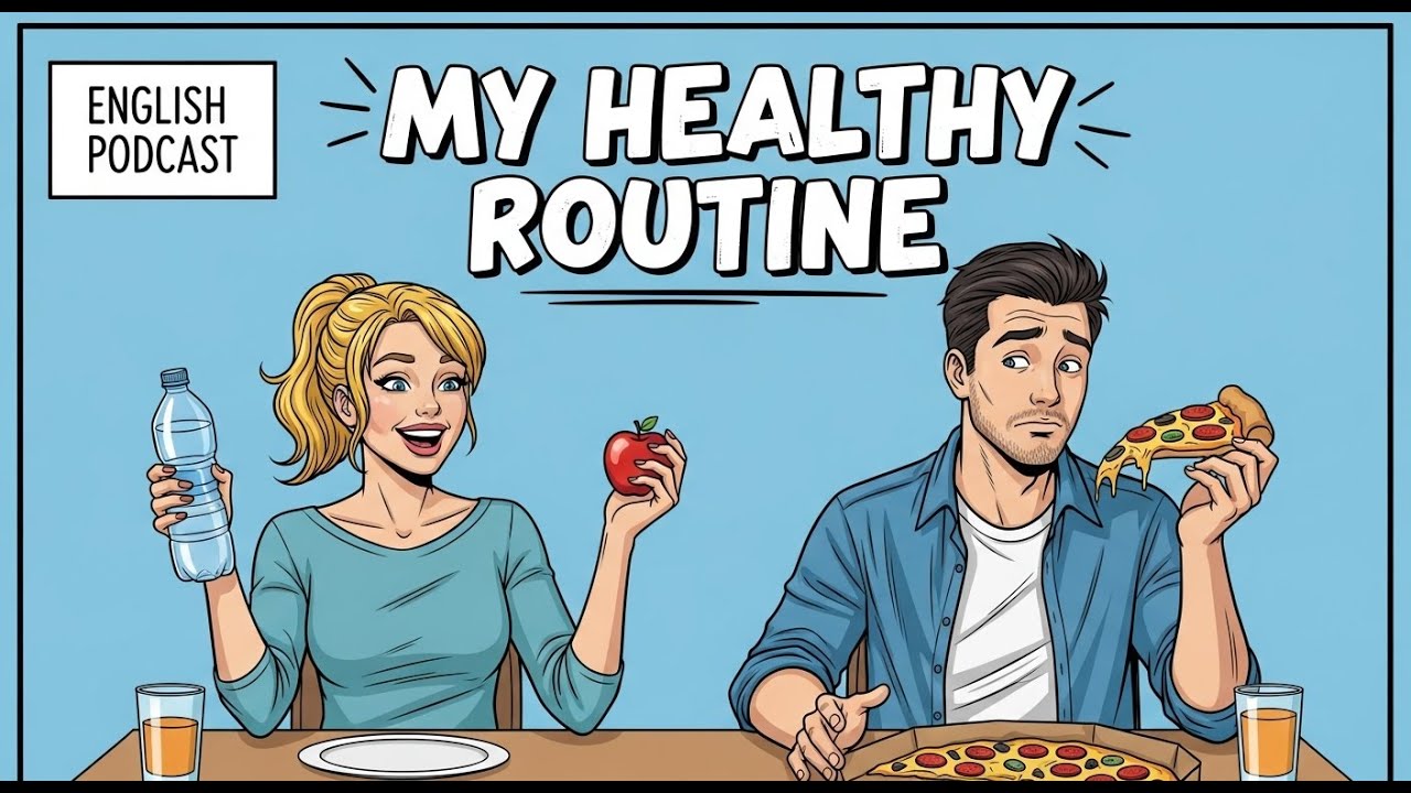 English Podcast: Healthy Habits & Daily Routines | English Listening ...