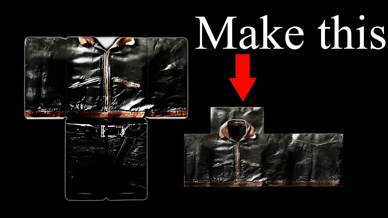 How to make a jacket (roblox photobash with voiceover) - YouTube