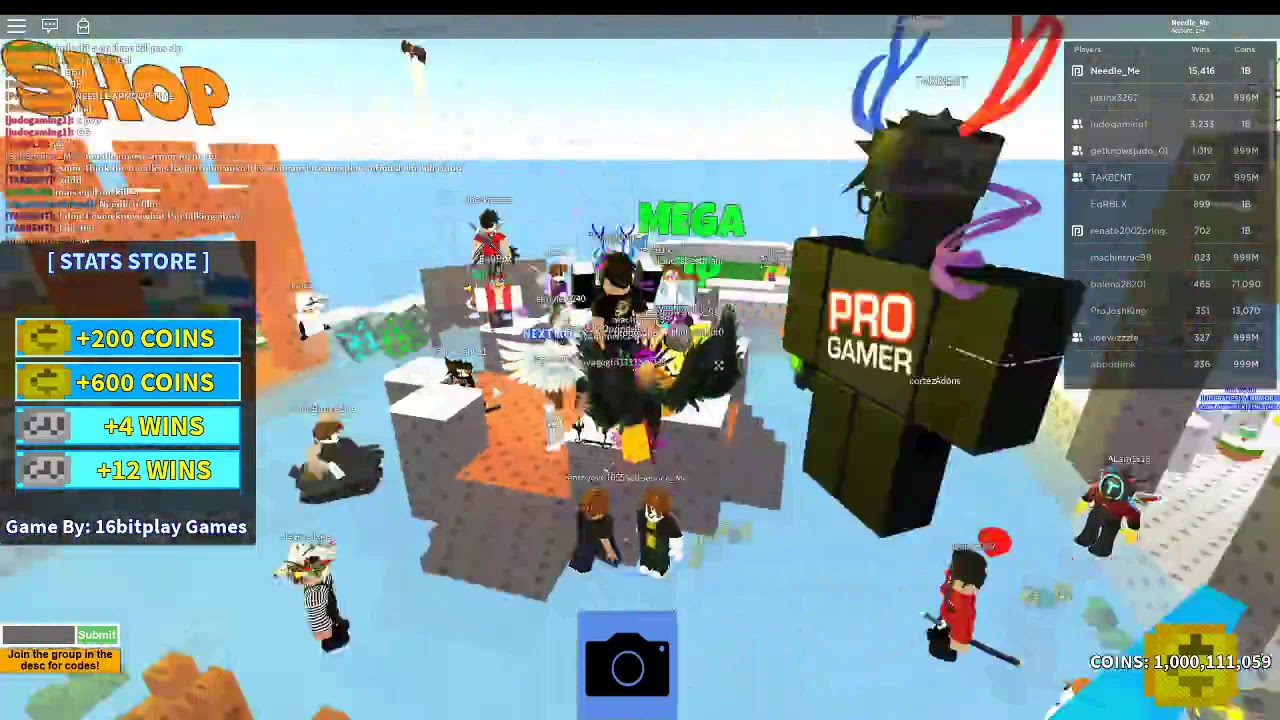 ROBLOX: Needle_Me TEST Skywars -TuesdaPlay - YouTube