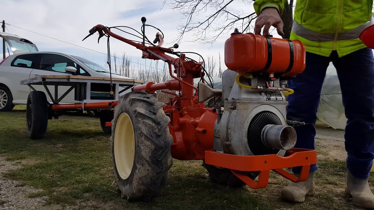 Motocultivator with ACME engine / Motocoltivatore con motore ACME 4K ...