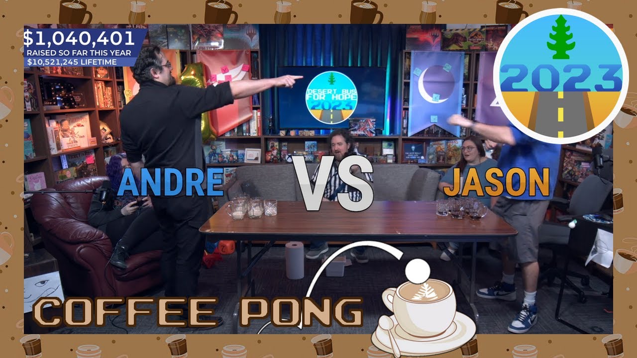 DB2023 - Day 7 of the Coffee Pong World Invitational: Andre vs Jason ...