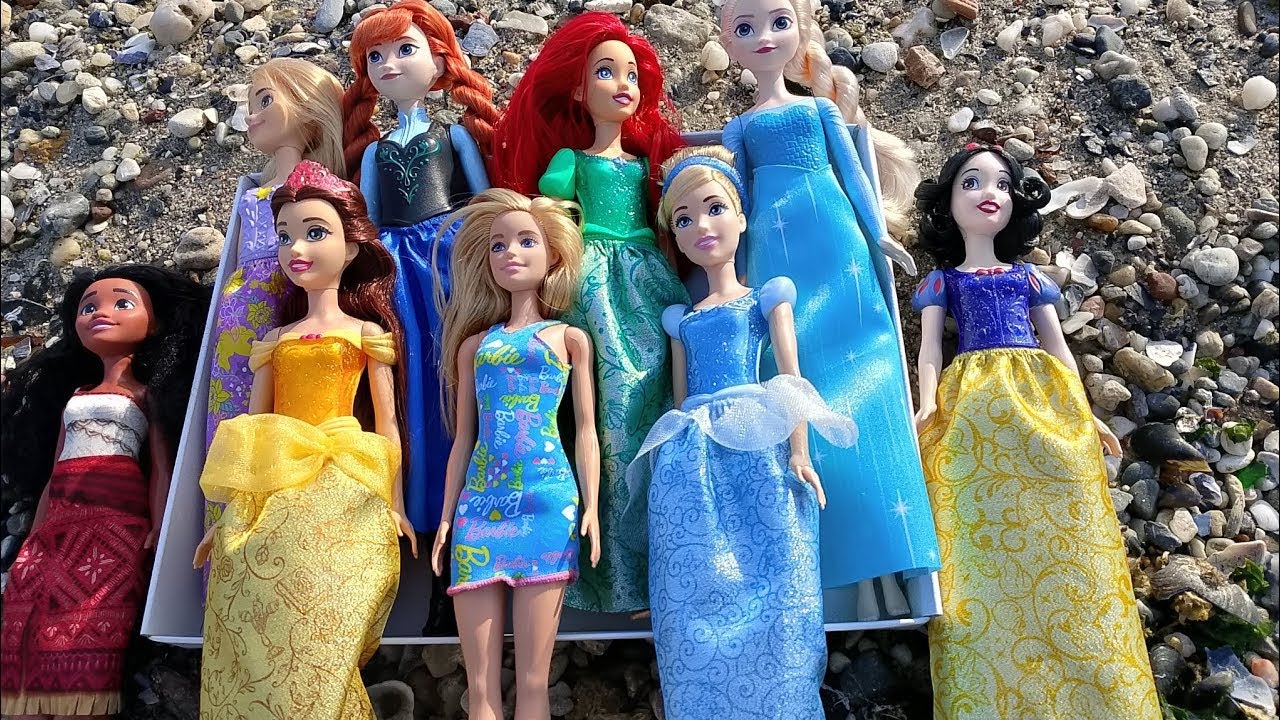 Princess Doll Makeover ~ DIY Miniature Ideas for Barbie Wig, Dress ...