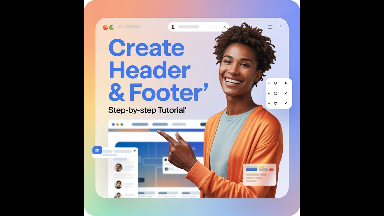 How to Create Header and Footer in Website Design | Step-by-Step Tutorial for Beginners (2025 ...