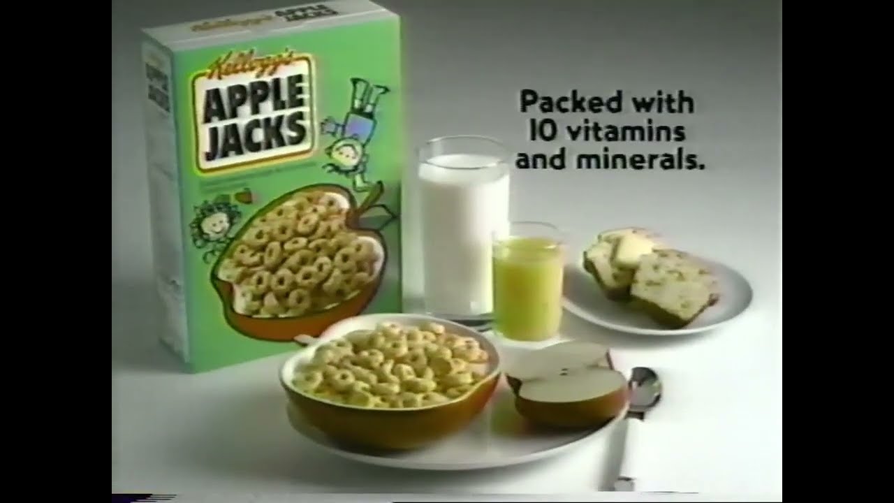 1987 Applejacks Commercial - YouTube