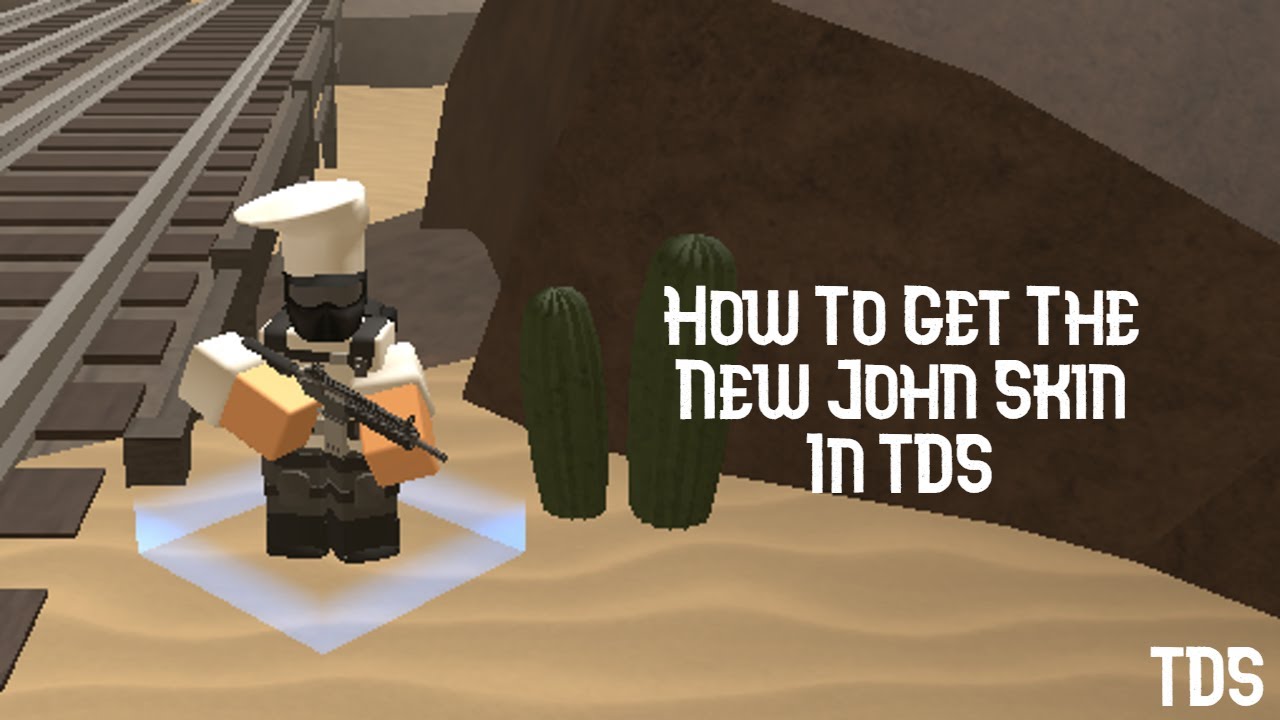 HOW TO GET THE NEW JOHN SKIN IN (Tower Defense Simulator) - YouTube