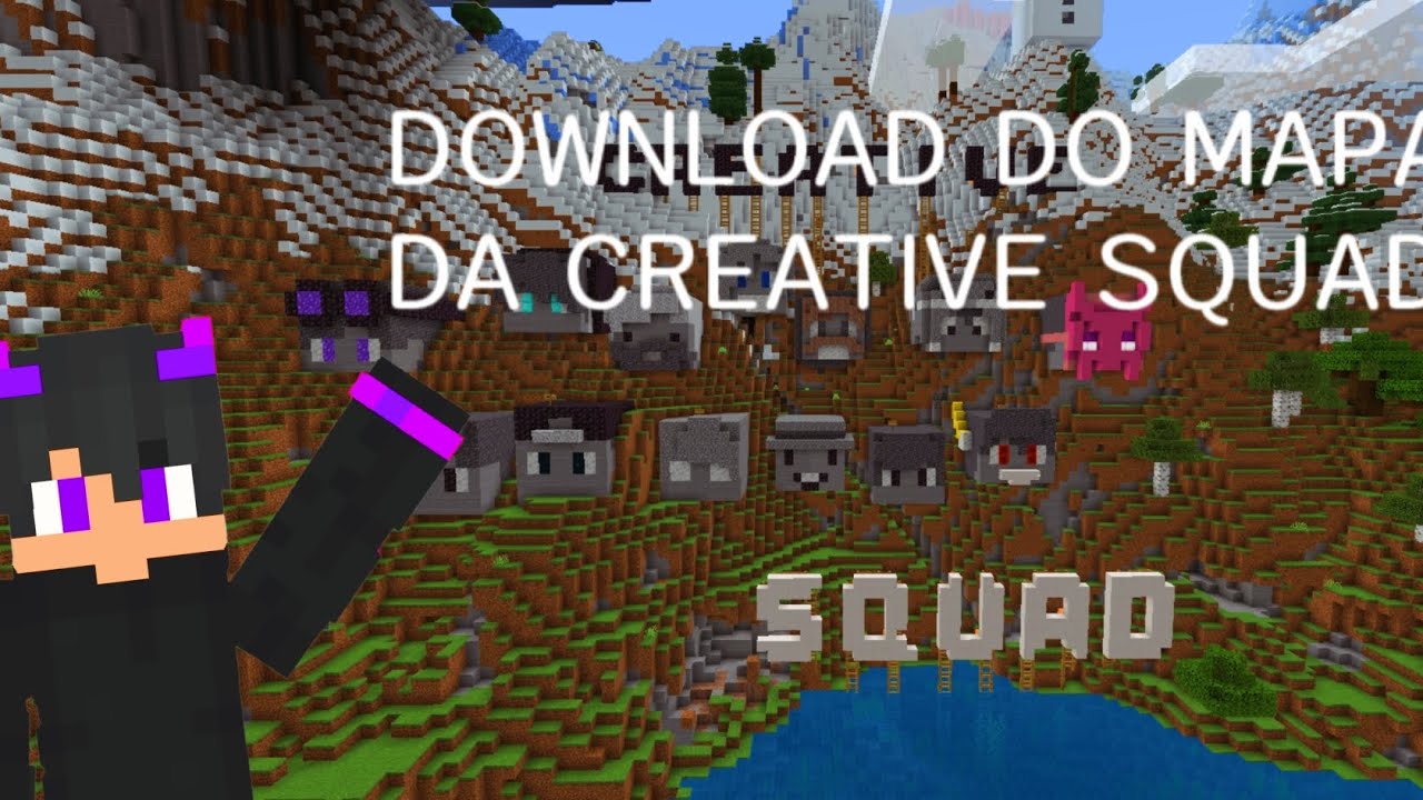 Mapa da CREATIVE SQUAD 4 para download - YouTube