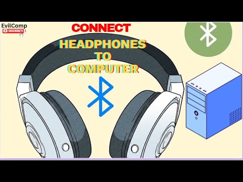 How to connect headphones to computer - YouTube