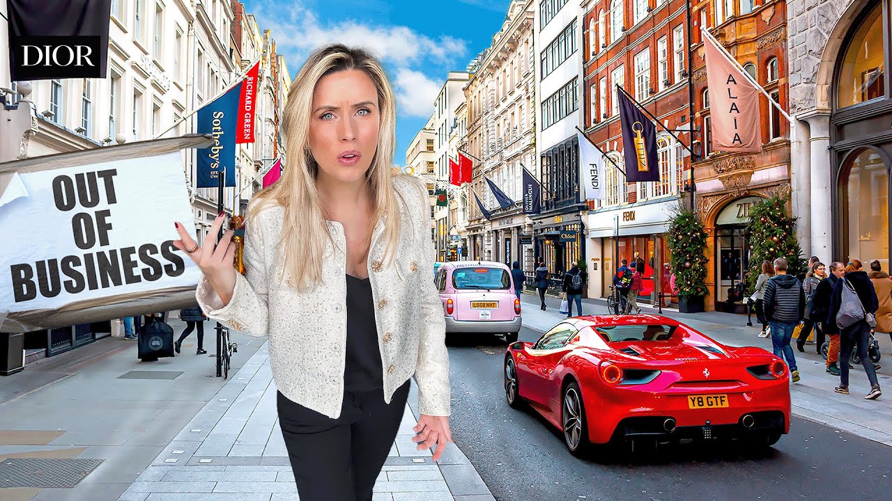 London’s Most EXPENSIVE Street Is Shutting Down! - YouTube