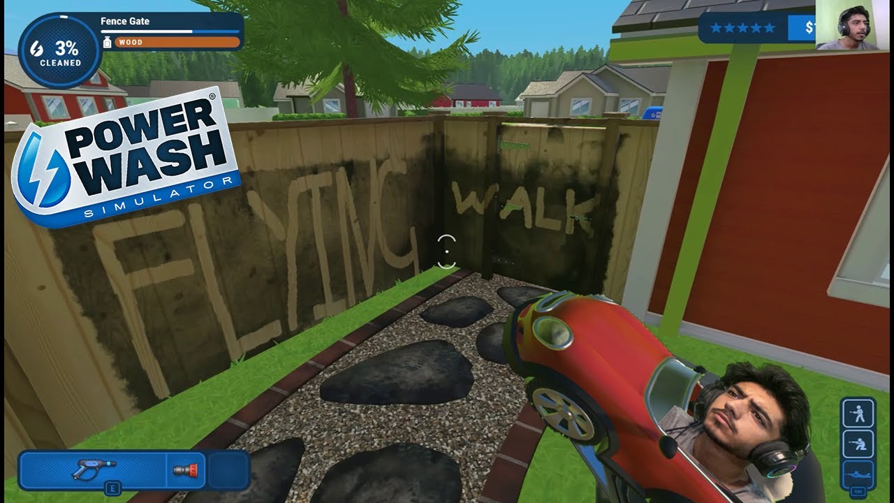 Commander Safeguard - PowerWash Simulator PT.1 | FlyingWalk - YouTube