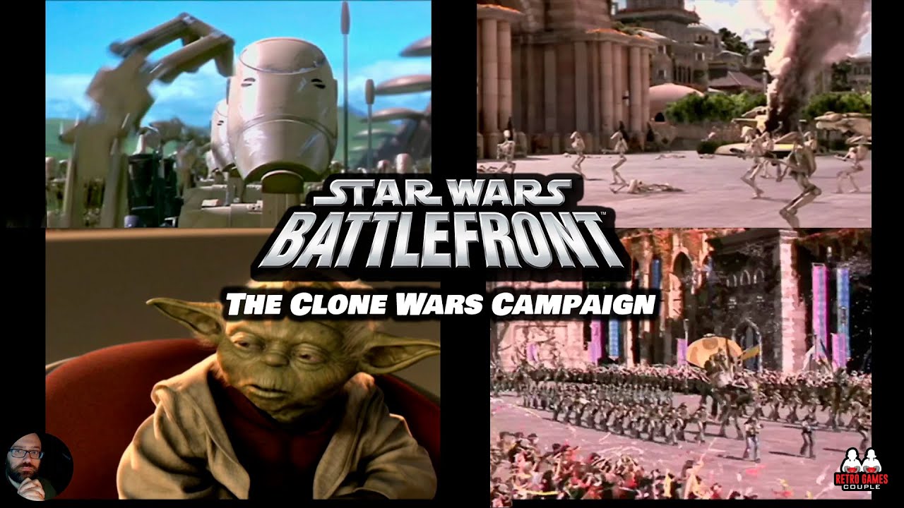 Star Wars Battlefront 1 (Classic, 2004): The Clone Wars Campaign - YouTube