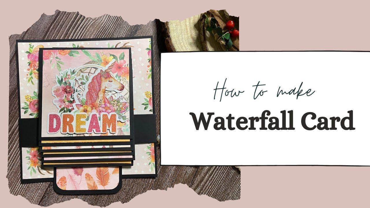 Secret To A Perfect Waterfall Card | Can't believe i was doing it wrong ...