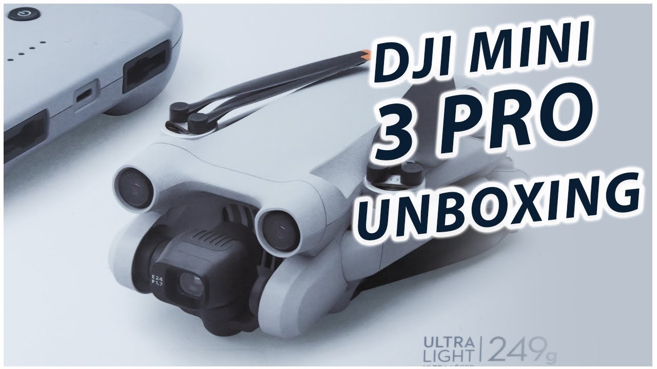 DJI Mini 3 Pro Unboxing with Fly More Kit. Should you buy This drone ...