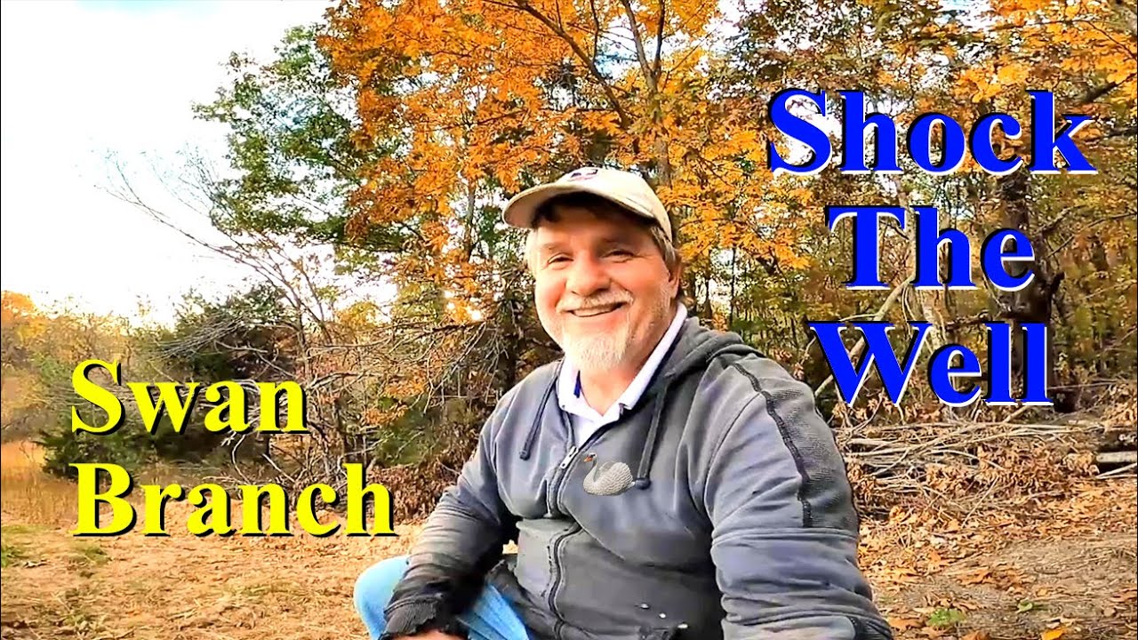 Shock chlorination to treat the newly drilled well for potential ...